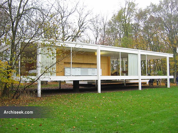1951 – Farnsworth House, Plano, Illinois | Archiseek - Irish Architecture