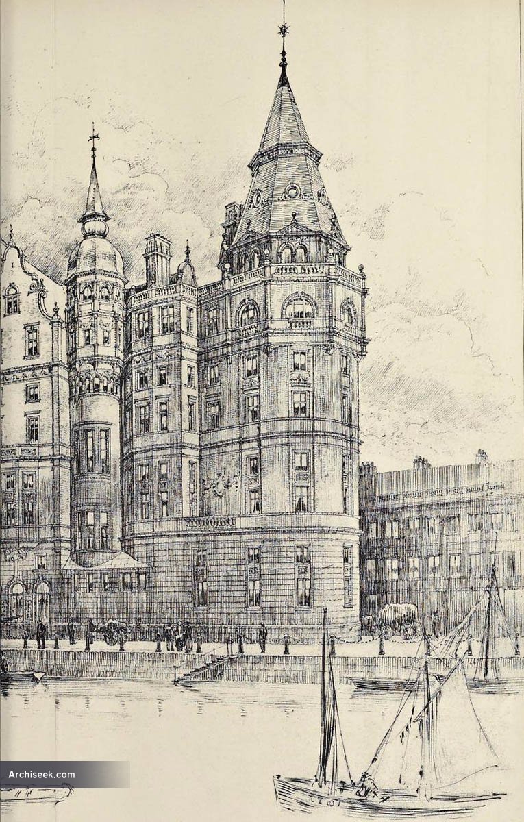 1890s – Design for Hotel, South Mall, Cork | Archiseek.com