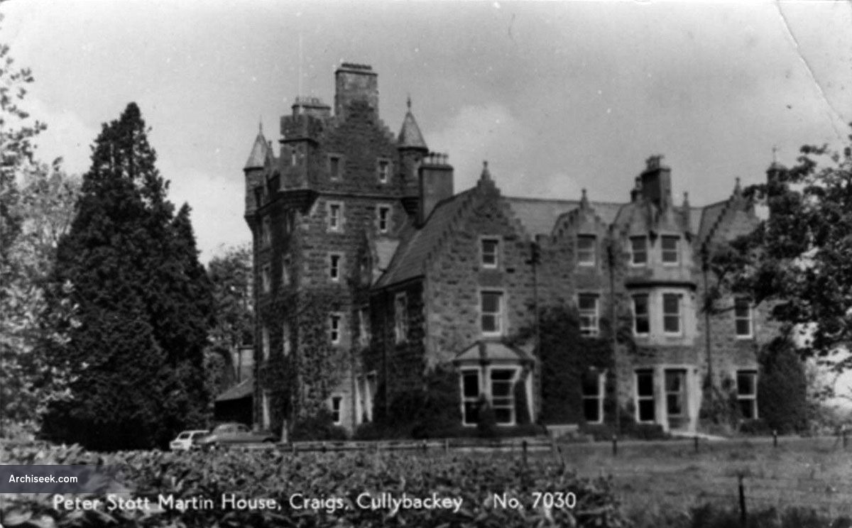 1867 - Craigdun Castle, Craigs, Co. Antrim - Architecture of Antrim ...