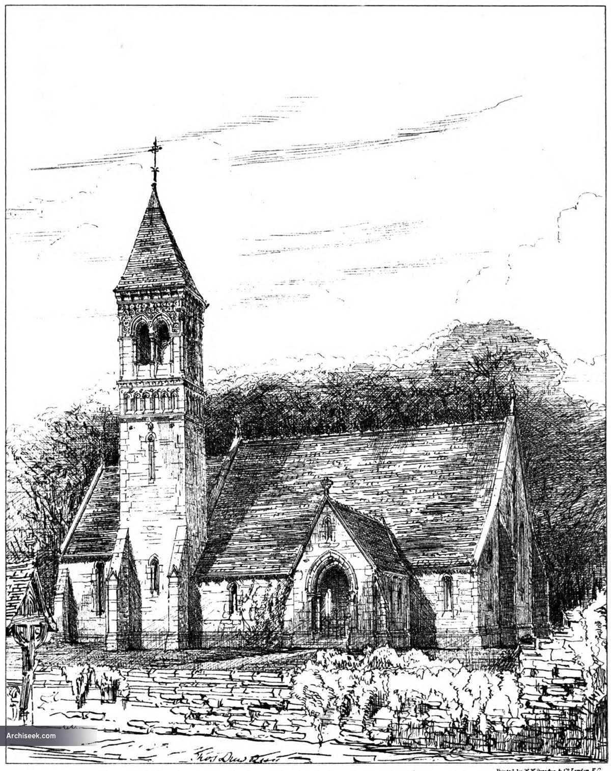 1876 – Unbuilt Memorial Church, Crumlin, Co. Antrim | Archiseek.com