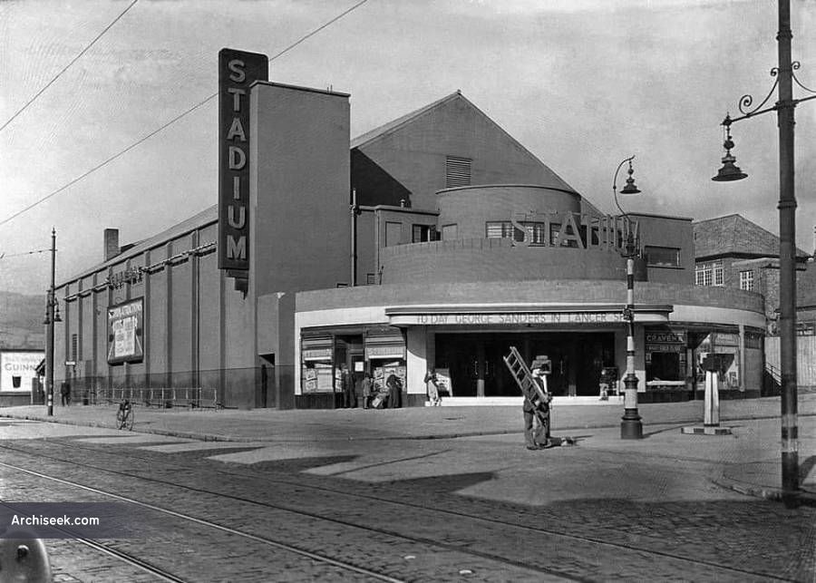 1937 – Stadium Cinema, Shankill Road, Belfast | Archiseek.com
