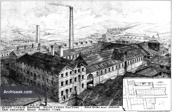 1888 - Bacon Curing Factory, Kemp Street, Cork - Architecture of Cork ...