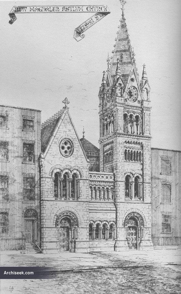 1868 – Magdalen Asylum Chapel, Leeson St., Dublin | Archiseek.com