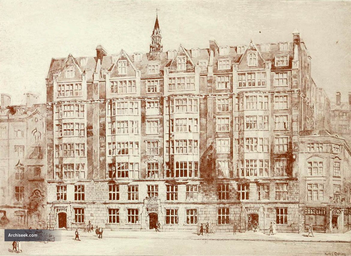 1919 - Sanctuary Buildings, Great Smith St., London - Lost Buildings of ...