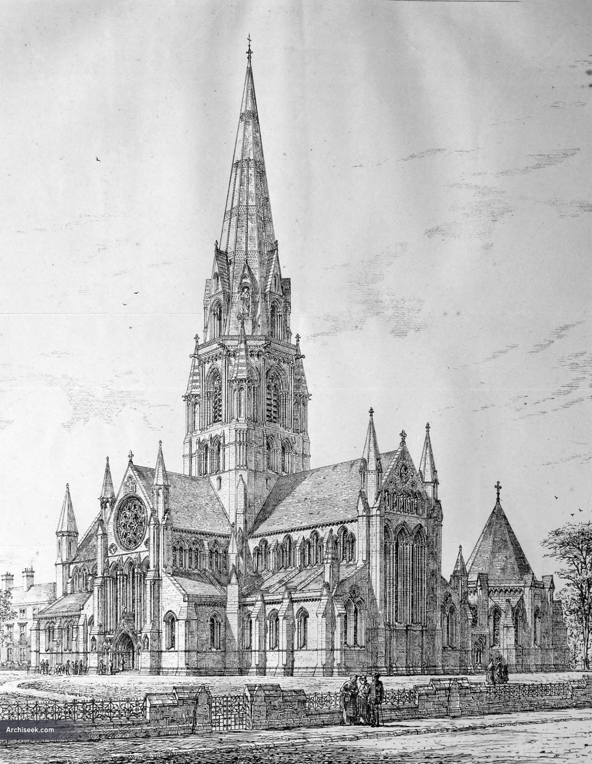 1873 – Winning Design for St Mary’s Episcopalian Cathedral, Edinburgh ...