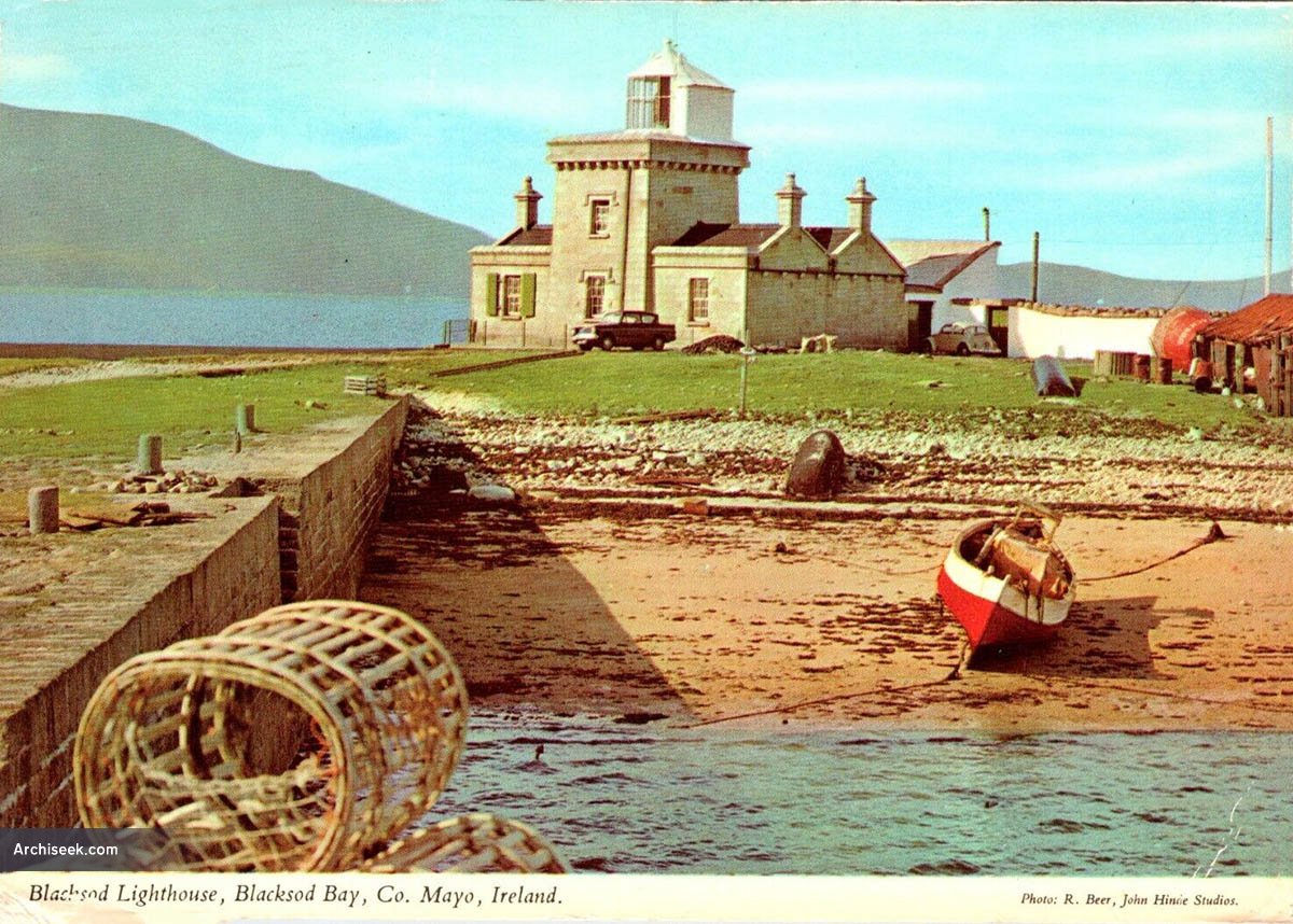 1864 – Lighthouse, Blacksod, Co. Mayo | Architecture @ Archiseek.com