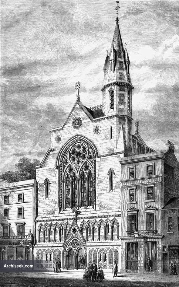 1860 - Holy Trinity Chapel, Knightsbridge, London - Lost Buildings of ...