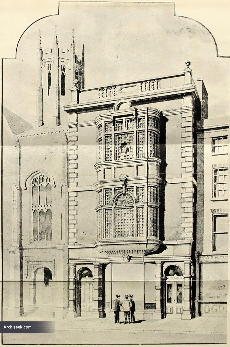 1899 – Ormond Hall, Ormond Quay Upper, Dublin | Archiseek.com