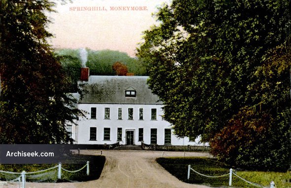 1680 - Springhill House, Moneymore, Co. Derry - Architecture of Co ...