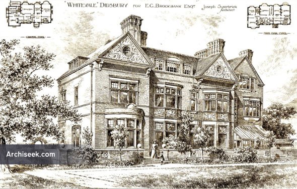 1896 - "Whitevale", Didsbury, Lancashire - Architecture of Lancashire ...