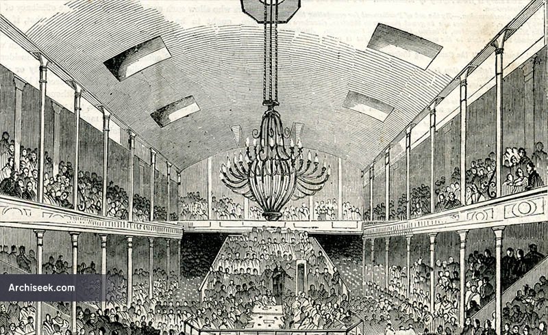 1840s – The Music Hall, Abbey Street, Dublin | Architecture @ Archiseek.com