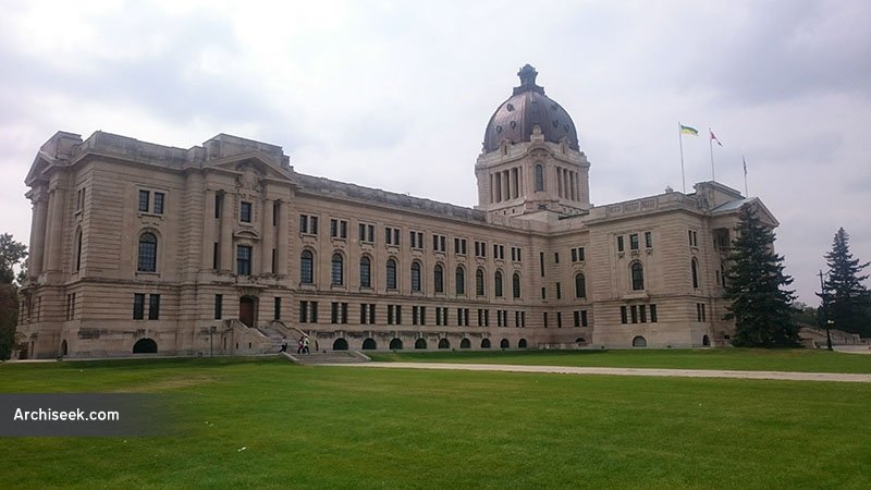 1912 - Legislative Buildings, Regina, Saskatchewan - Architecture of ...