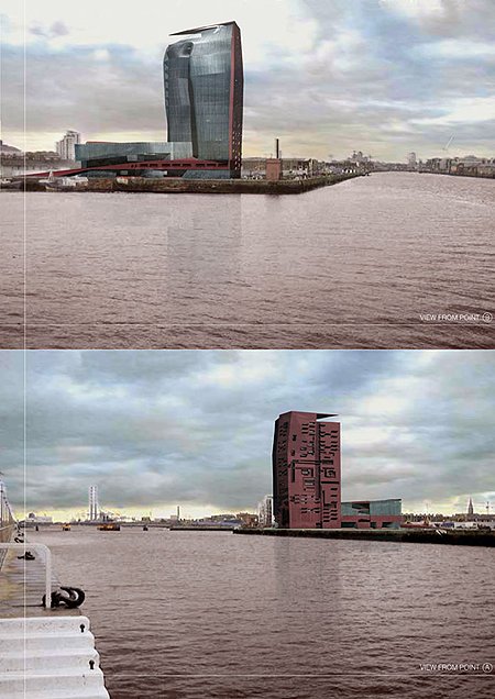 2003 – Unbuilt Dublin – U2 Landmark Tower | Archiseek.com