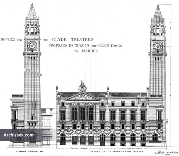 1888 – The Clyde Trust Building, Glasgow, Scotland | Archiseek.com