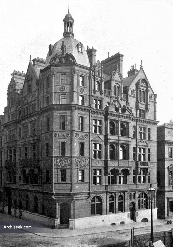 1889 – Sun Fire & Life Insurance Building, Glasgow | Archiseek.com
