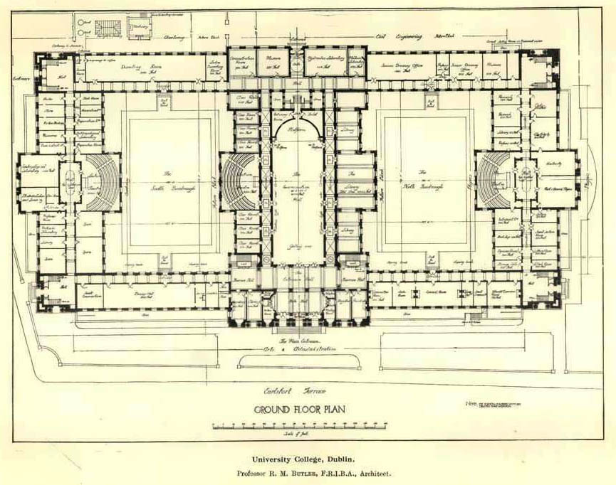 1914 - National Concert Hall, Earlsfort Terrace, Dublin - Architecture ...