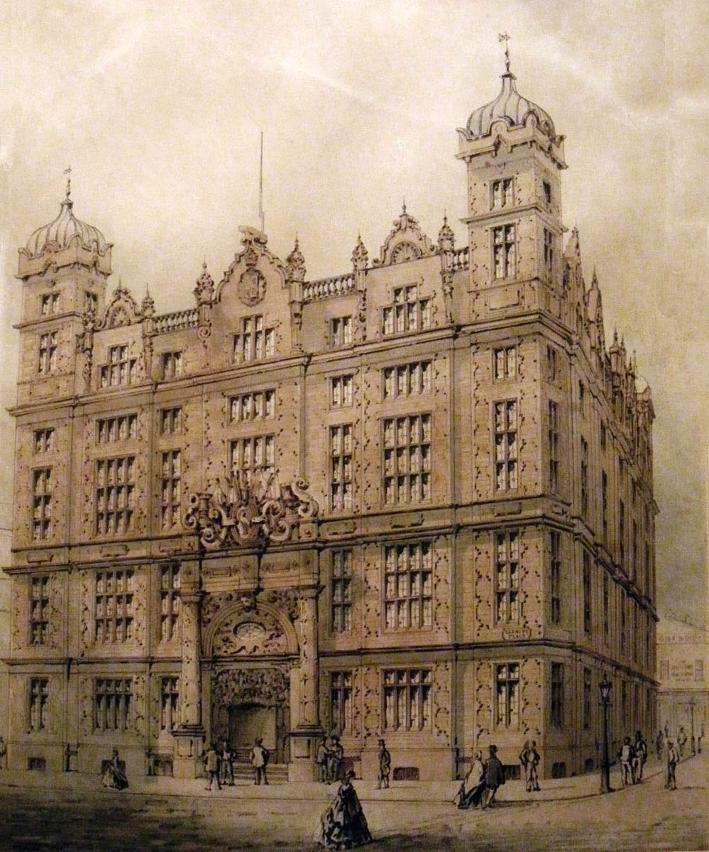 1850 - Sailors' Home, Liverpool - Architecture of Liverpool - Archiseek.com