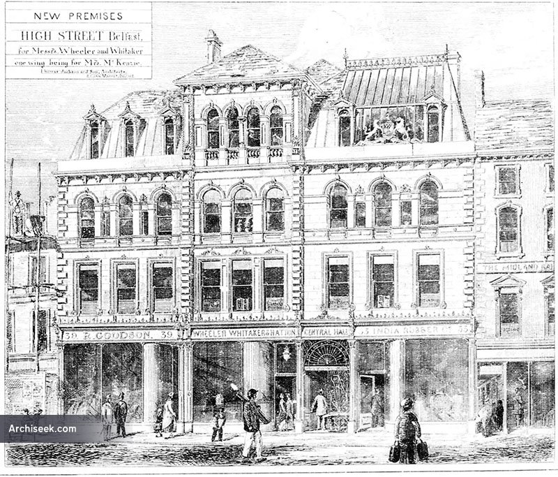 1881 – St. George’s Building, 37-41 High Street, Belfast | Archiseek.com