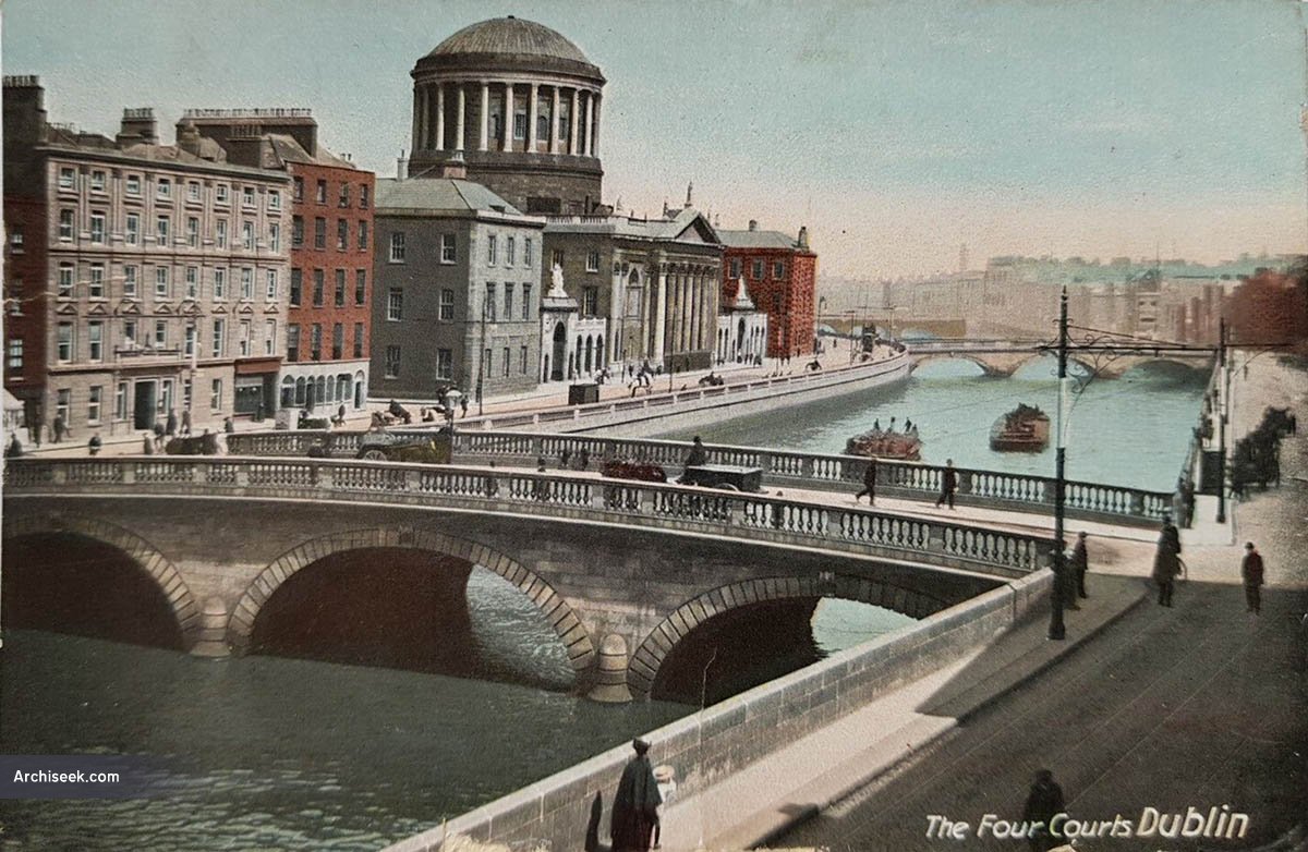1865 - The Four Courts Hotel, Inns Quay, Dublin - Architecture of ...