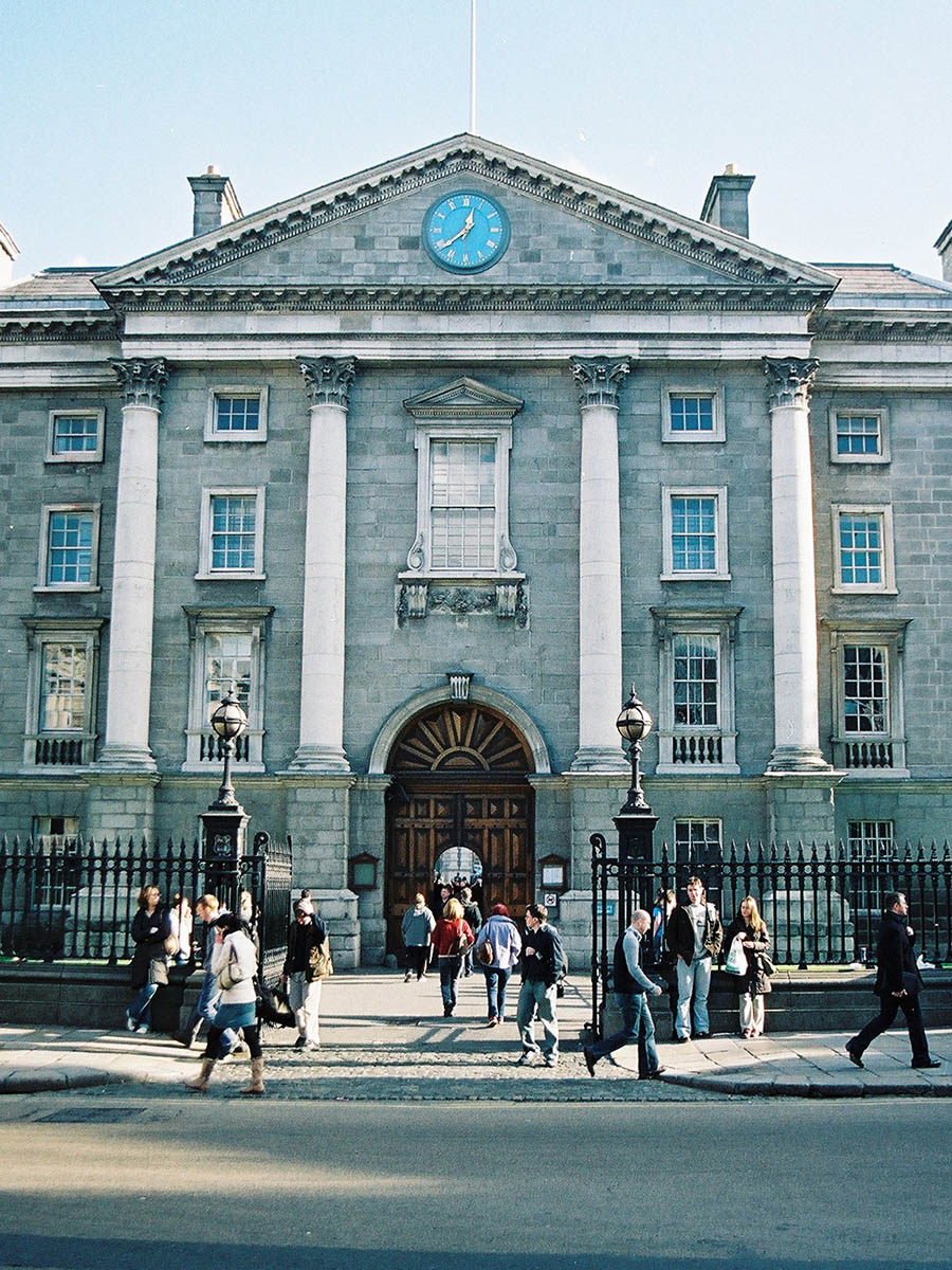 1759 - West Front, Trinity College Dublin - Architecture of Dublin City ...