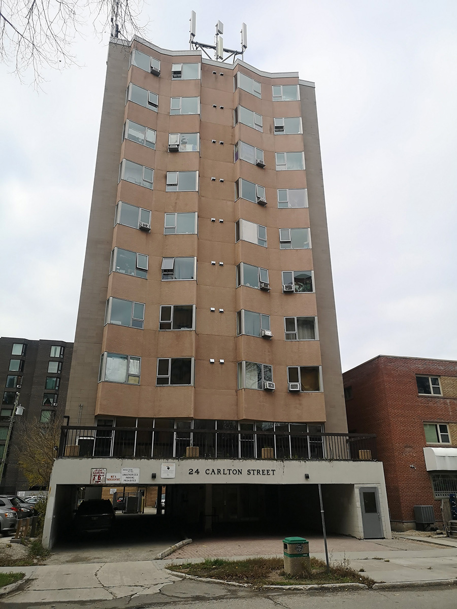1970 - Manitoba Housing, 24 Carlton Street, Winnipeg - Architecture of ...