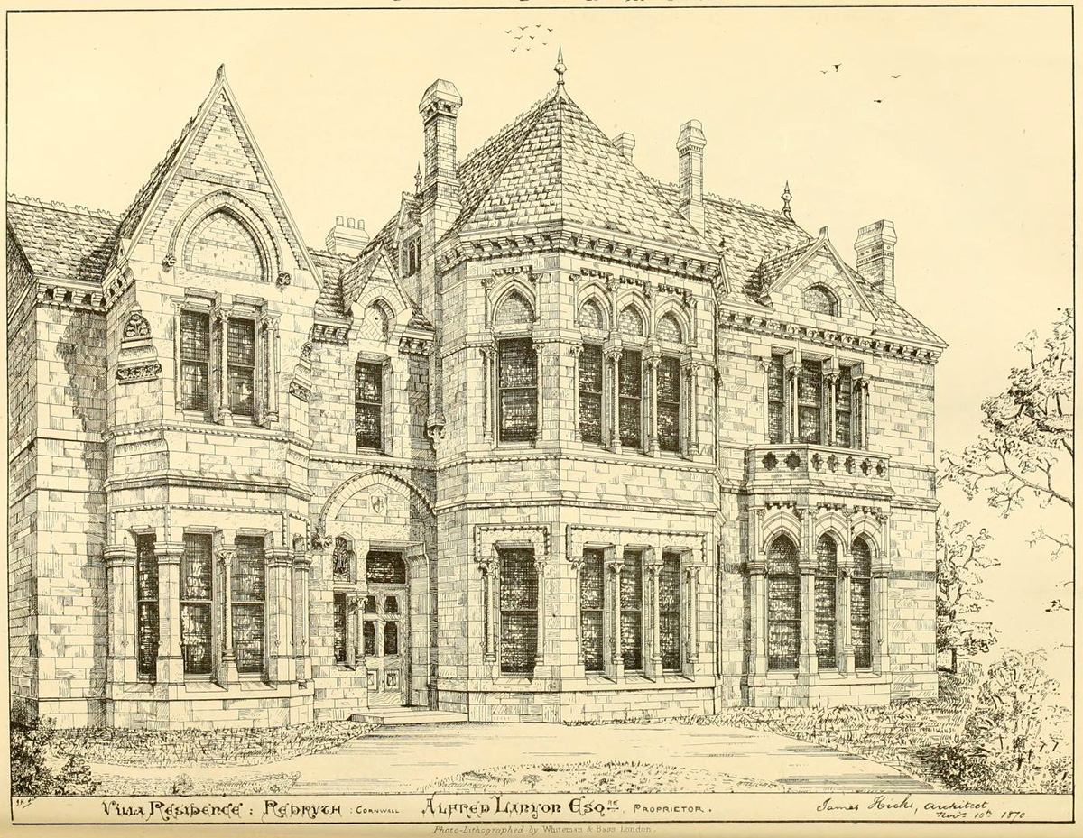 1871 – Tolveau House, Redruth, Cornwall | Archiseek.com