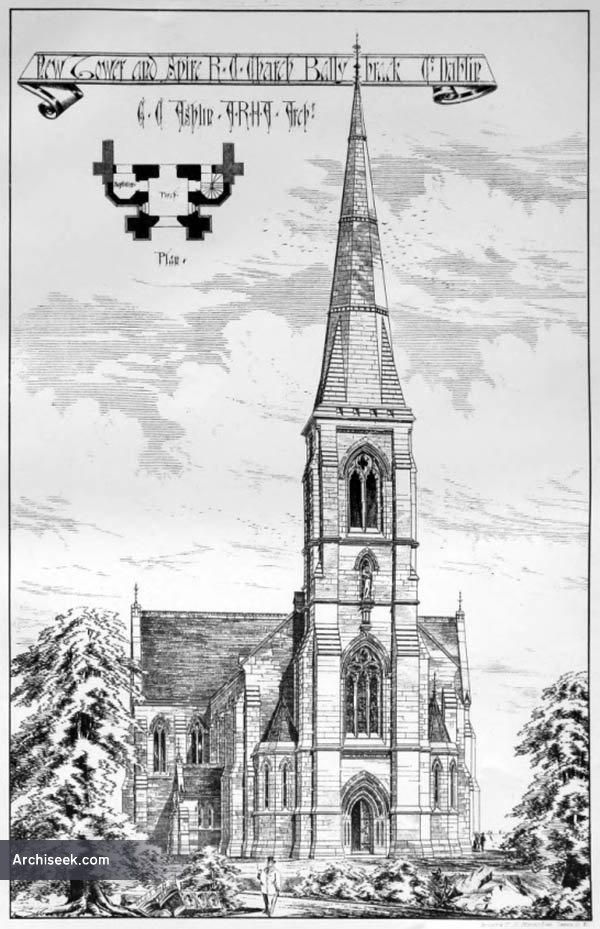 1884 – New Tower & Spire, Church of SS. Alphonsus & Columba, Ballybrack ...