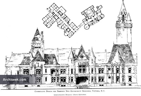 1893 – Competitive Designs for new Government Buildings, Victoria ...