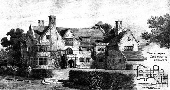 1905 – Tullylagan House, Co. Tyrone | Architecture @ Archiseek.com