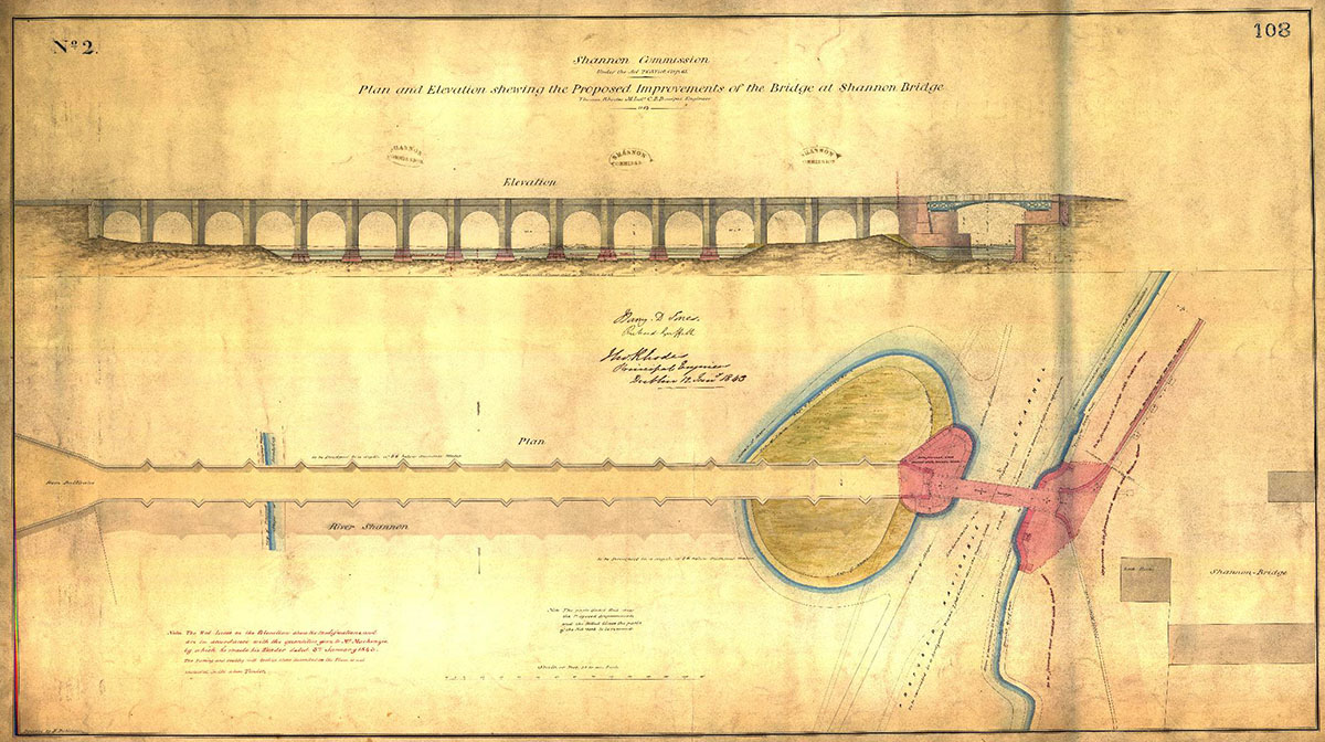 1845 – Alterations to Shannonbridge, Co. Offaly | Archiseek.com