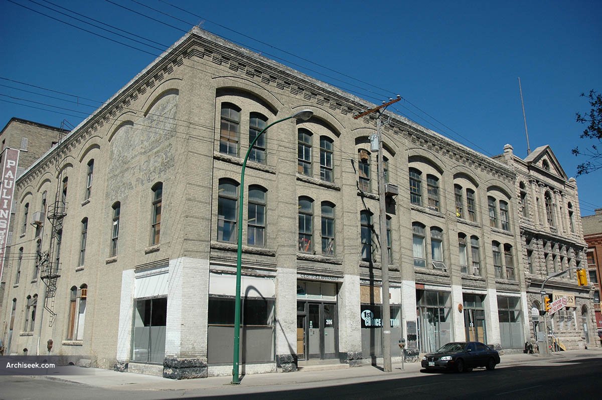 1902 - McLaughlin Carriage Building, Princess Avenue, Winnipeg ...