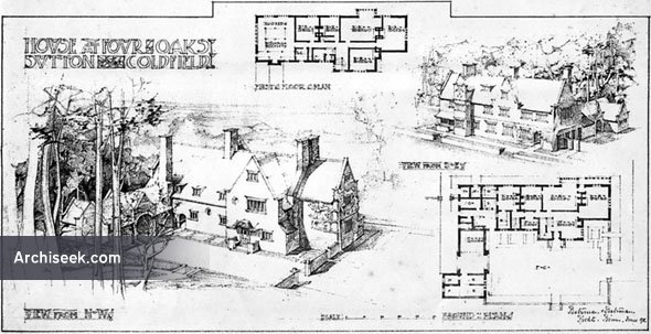 1900 - House at Four Oaks, Sutton Coldfield, Warwickshire ...