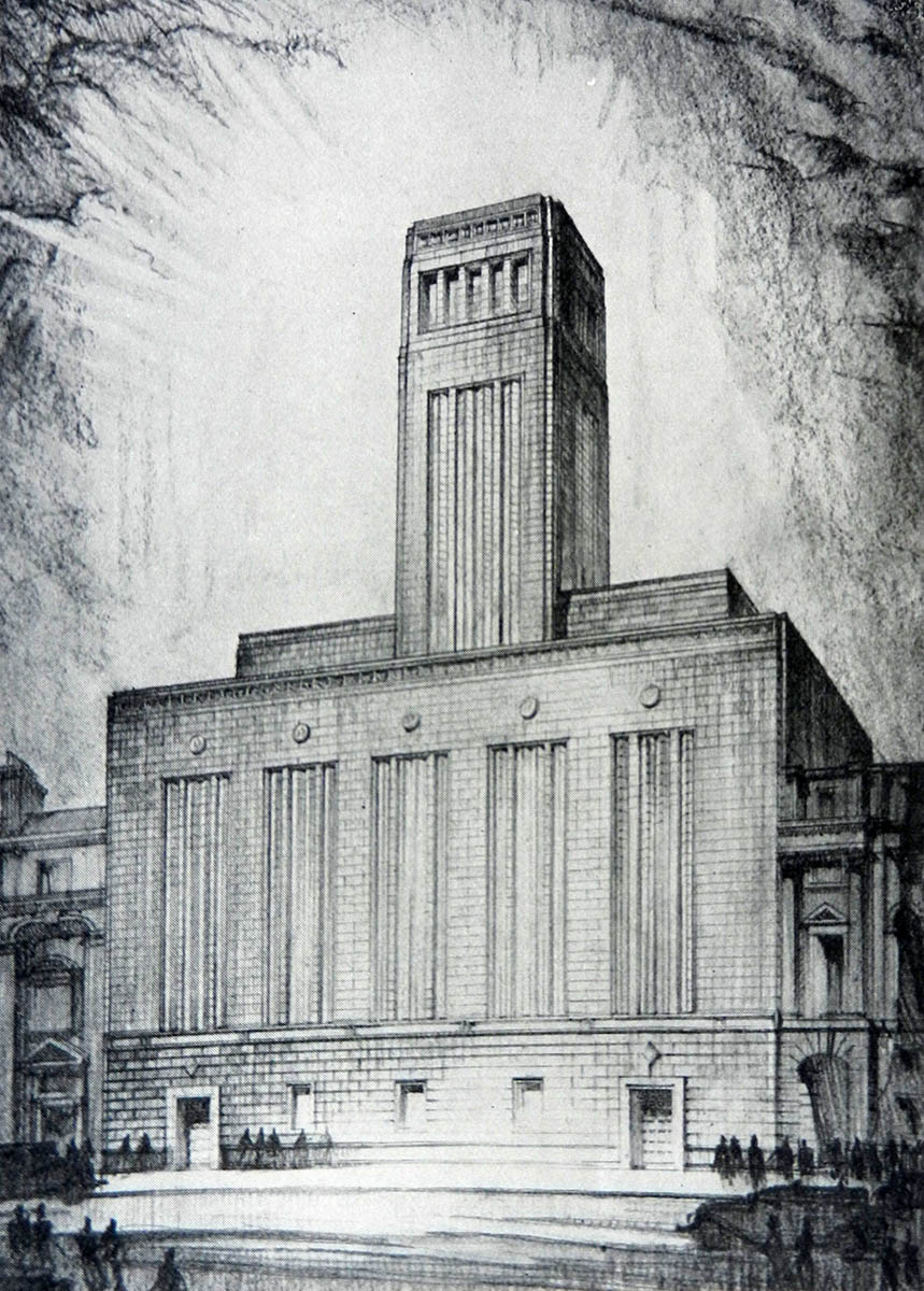 1934 - North John Street Ventilation Station, Liverpool - Architecture ...