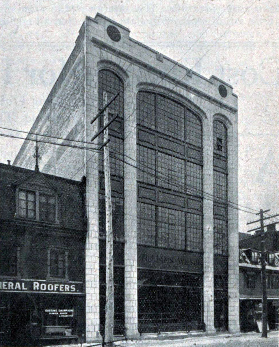 1919 - Williams & Wilson Building, Montreal, Canada - Lost Buildings of ...