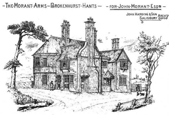 1881 – The Morant Arms, Brokenhurst, Hampshire | Archiseek.com