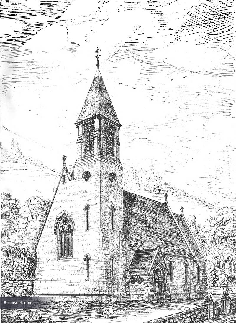 1896 – Design for Church, Castlemaine, Co. Kerry | Architecture ...