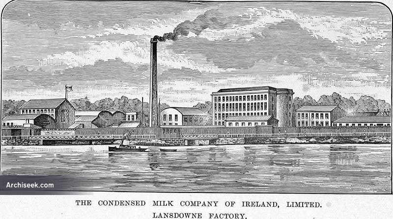 1854 – Lansdowne Flax Mill / Cleeve’s, Limerick | Archiseek.com