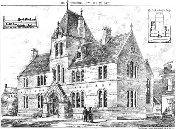 1875 - Boyd Workman's Institute, Victoria Docks, London - Lost ...