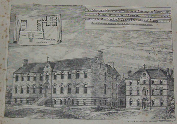1875 - St. Michael's Hospital & Proposed Convent of Mercy, Dun ...