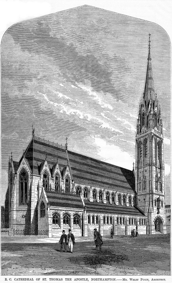 1864 – St Thomas the Apostle Cathedral, Northampton | Archiseek.com