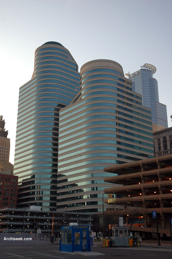 1988 - 5th Street Towers, Minneapolis, USA - Architecture of Minnesota ...