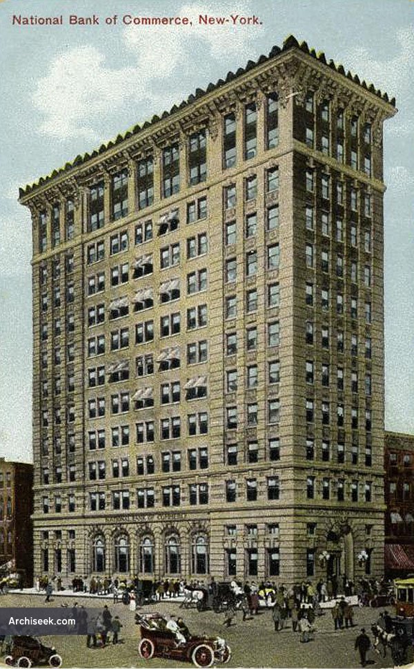 1897 – National Bank of Commerce, New York, USA | Archiseek.com