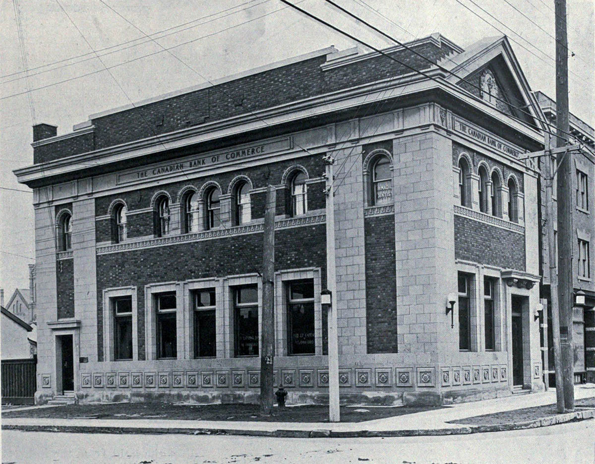 1914 - Former Canadian Bank of Commerce, Bloor Street, Toronto, Canada ...