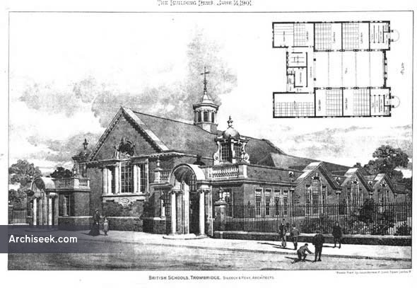 1901 - British Schools, Trowbridge, Wiltshire - Architecture of ...