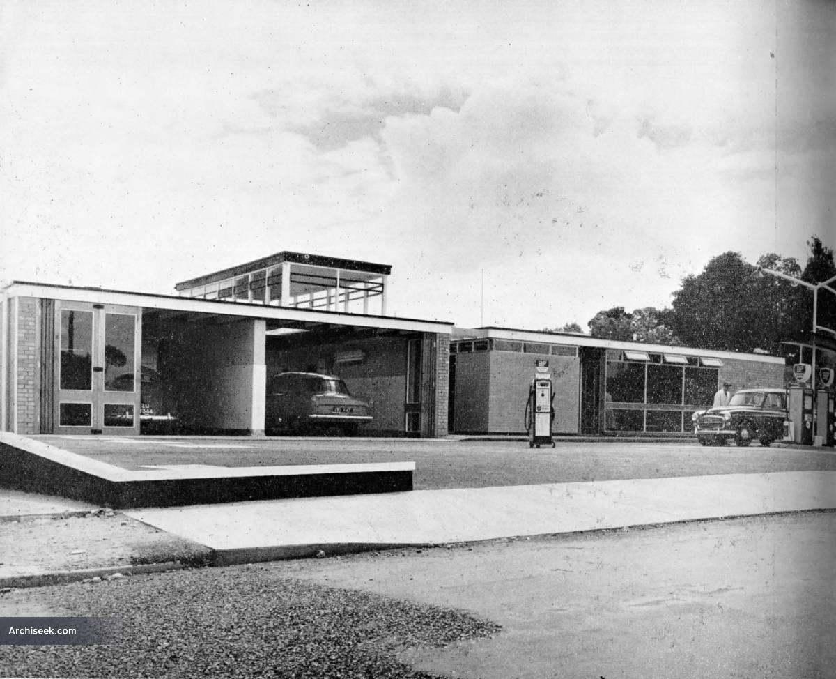 1958 – Filling Station, Clonskeagh, Dublin | Archiseek.com