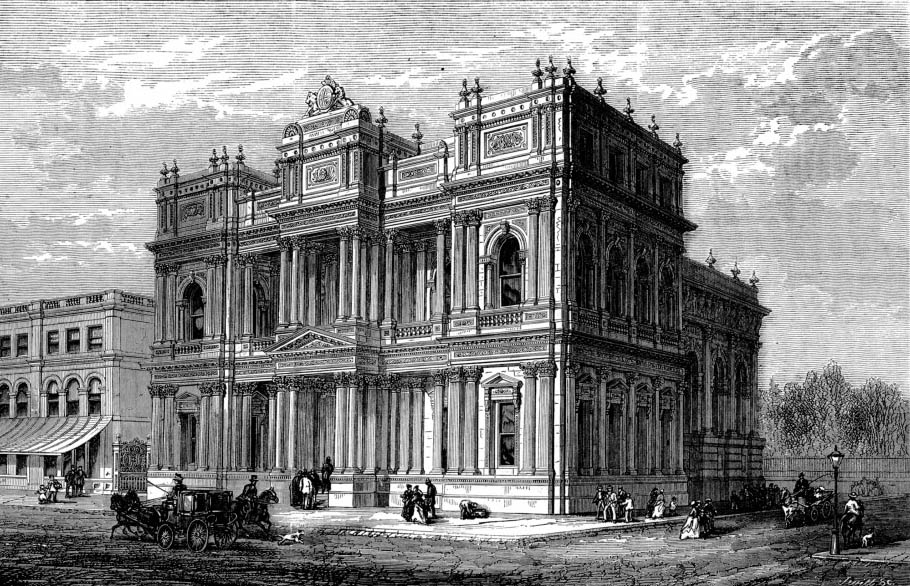 1880 - The Bank of South Australia, Adelaide, Australia - Architecture ...