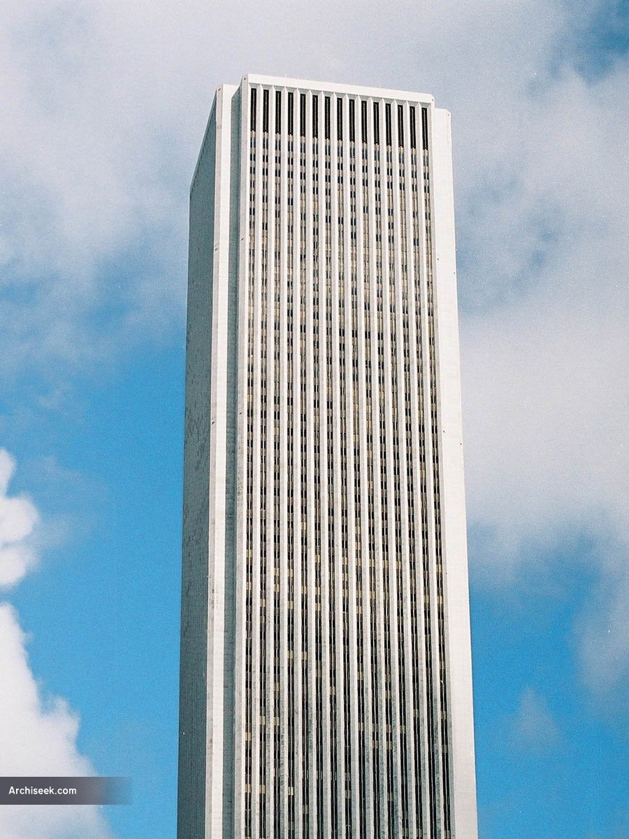 1973 - Aon Center, Chicago, Illinois, USA - Architecture of Illinois ...
