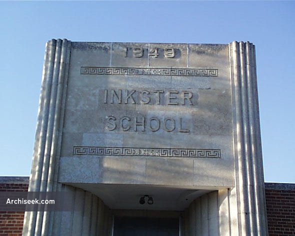 1949 – Inkster School, Inkster Boulevard, Winnipeg, Manitoba ...