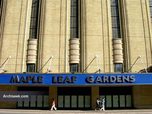 1931 - Maple Leaf Gardens, Toronto, Ontario - Architecture of Toronto ...