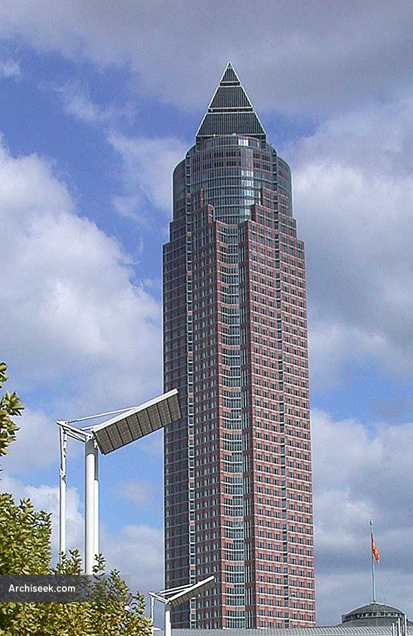 1990 – Messeturm, Frankfurt, Germany | Archiseek.com